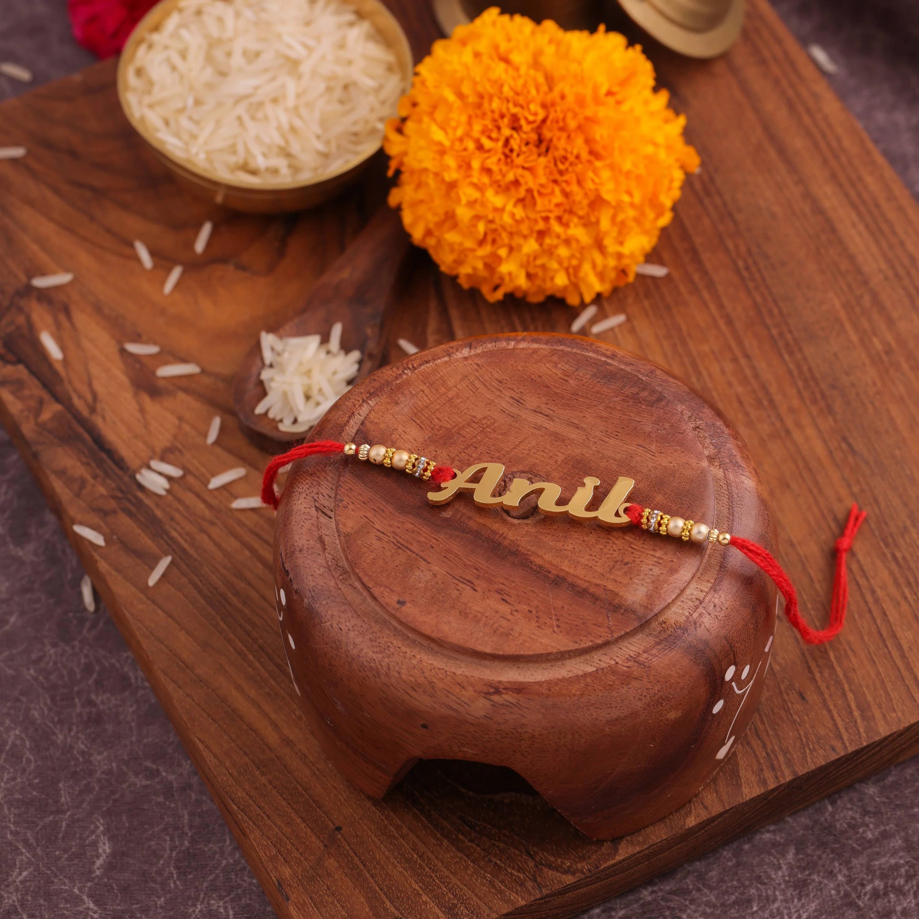 Personalized Rakhi With Name – GiftsVilla